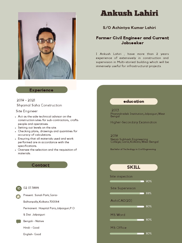 Ankush Lahiri | PDF | Engineering