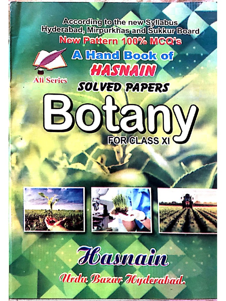 Botany Solved Past Papers FSC | PDF