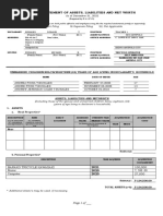 Saln Form Sample | PDF | Net Worth | Economies
