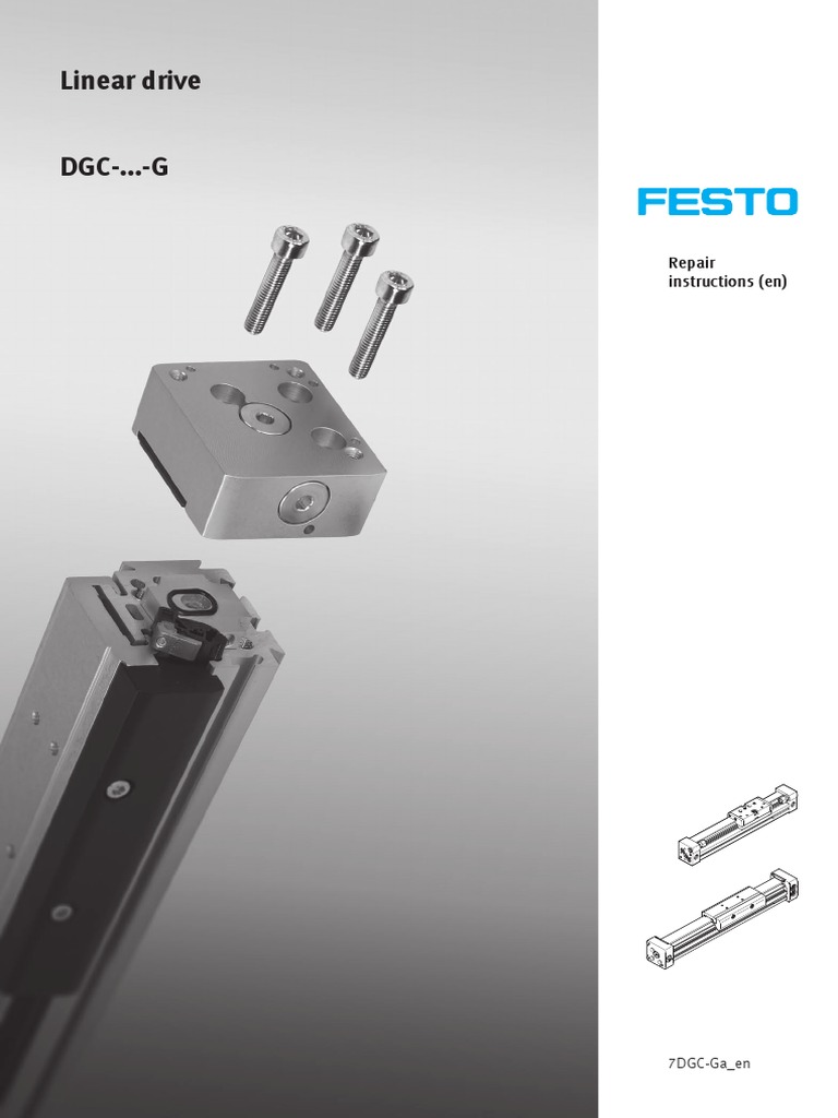 DGC G Series | PDF | Screw | Piston