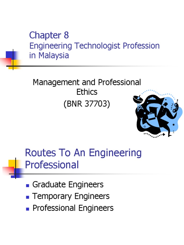 Chapter8 Engineeringtechnologistprofessioninmalaysia | PDF