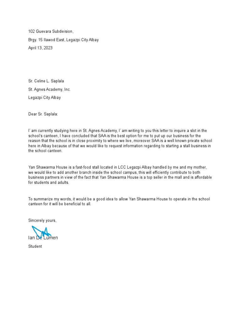 Cover Letter RWS | PDF | Wellness