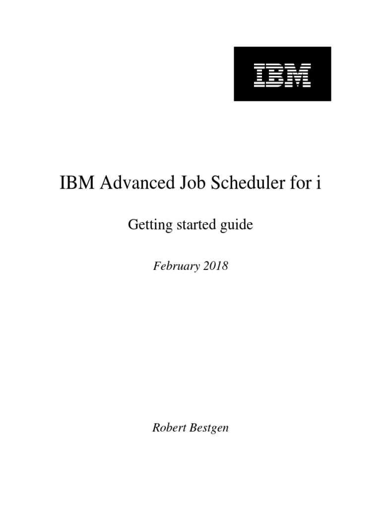 AdvancedJobScheduler GettingStarted | PDF