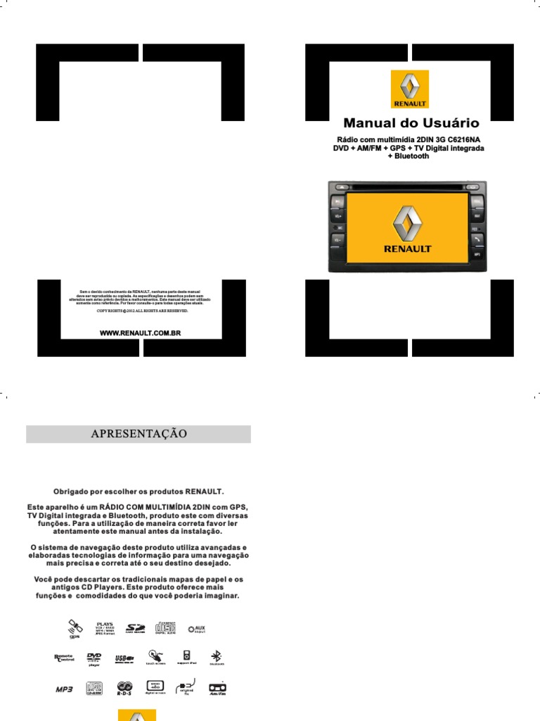 Manual Duster A | PDF | DVD | iPod