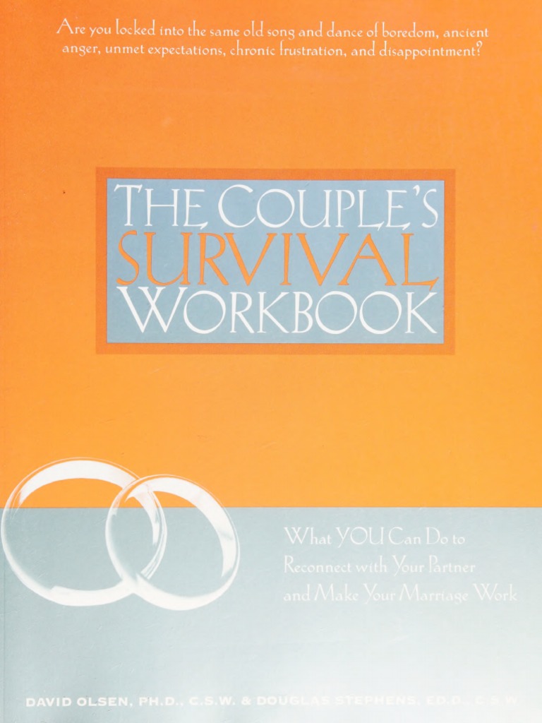 The Couple S Survival Workbook What You Can Do To Annas Archive | PDF