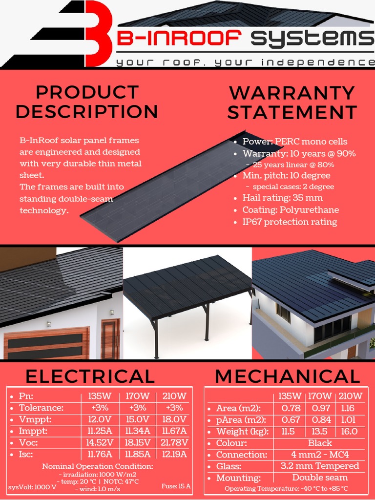 Datasheet en | PDF | Solar Panel | Building Engineering