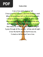 I Am A Tree | PDF