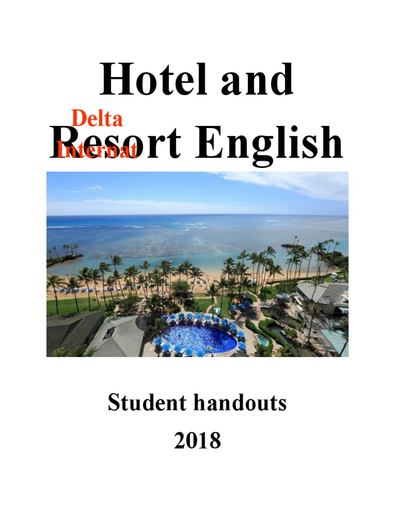 English For Tourism Student Handouts | PDF | Tea | Drink