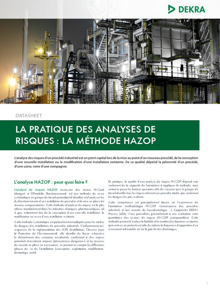 Hazop | PDF