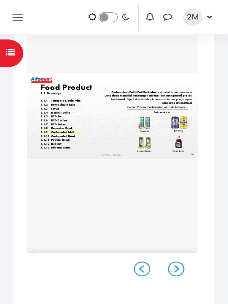 TAS Crew Alfamart Phase Virtual Learning Product Knowledge Groceries Food | PDF