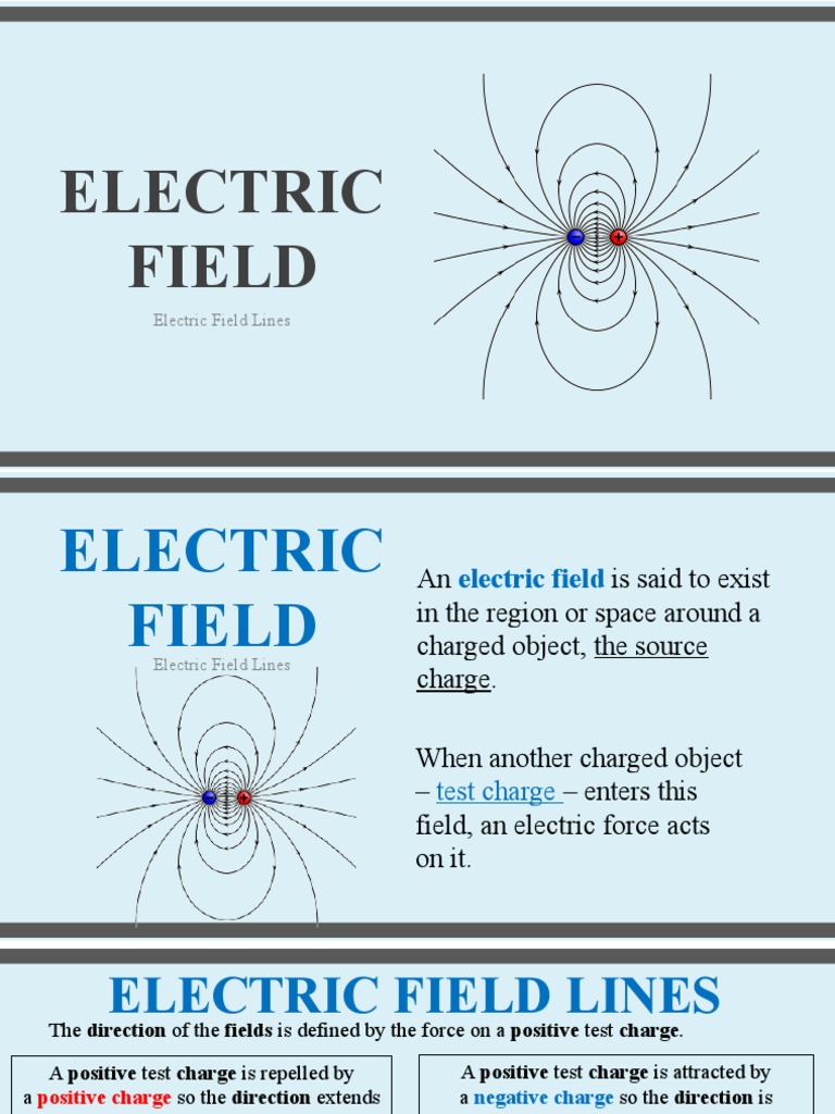Understanding Electric Field Lines | PDF | Electric Field | Electric Charge