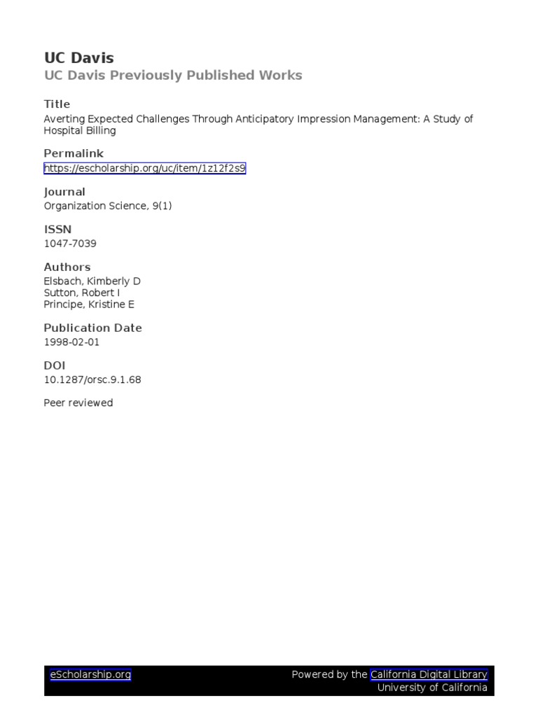 UC Davis Previously Published Works | PDF | Science & Mathematics