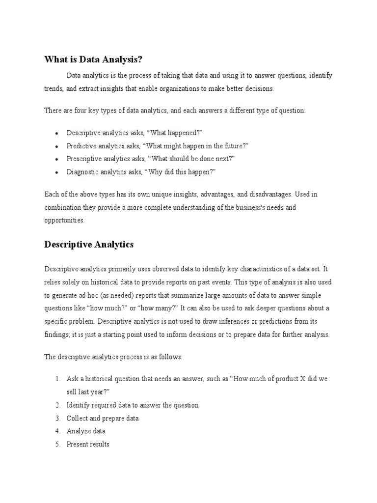 Cisco Data Analysis Course Week Pdf Analytics Data Analysis