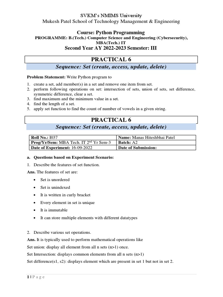 I037 - Manas Patel Experiment06 | PDF