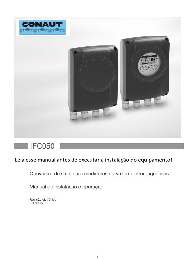 IFC 050 Manual Port | PDF | Eletrônicos | Condutor elétrico