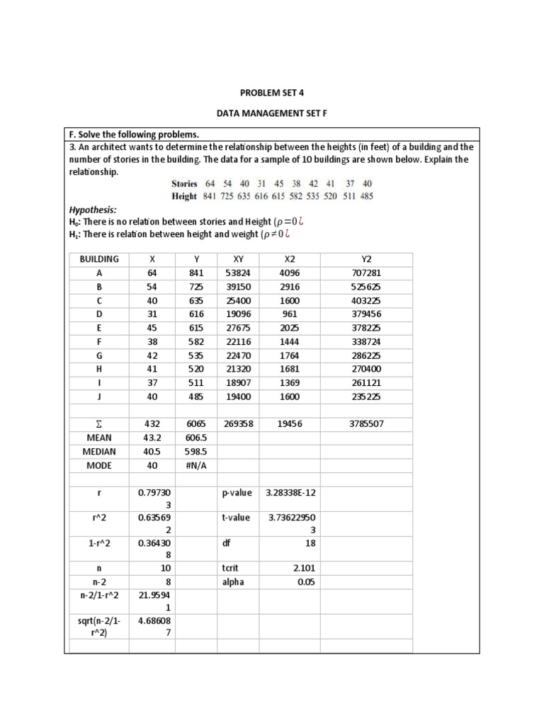 Ge 4 MMW Practice Set 4, F | PDF
