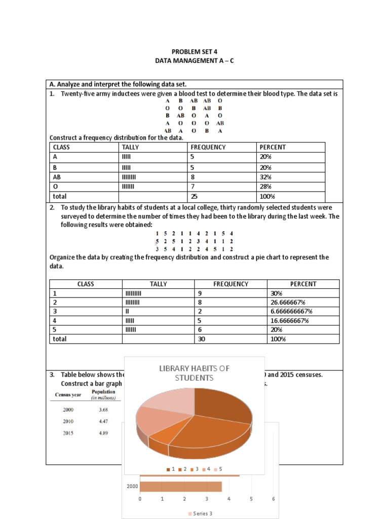 Ge 4 MMW Problem Set 4, A-C | PDF