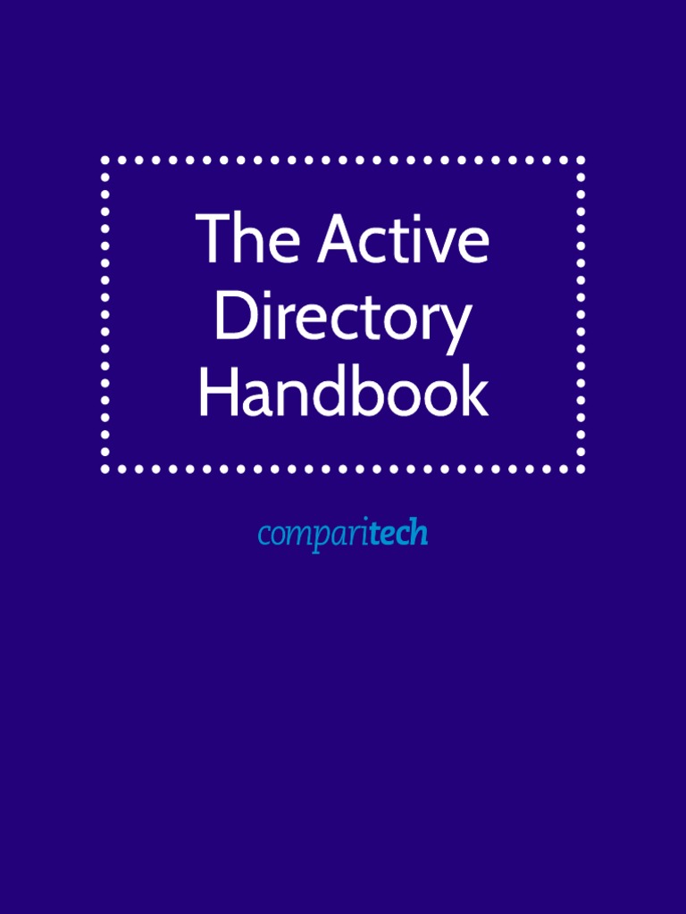 Active Directory Handbook 1688250222 | PDF