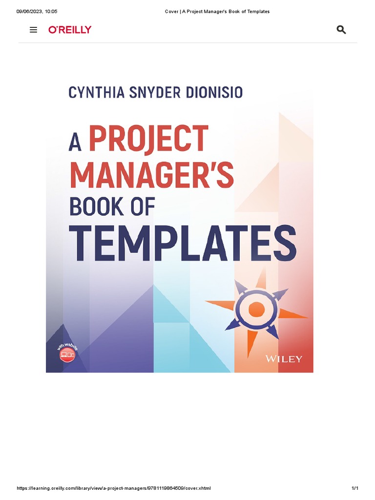 A Project Manager's Book of Templates | PDF