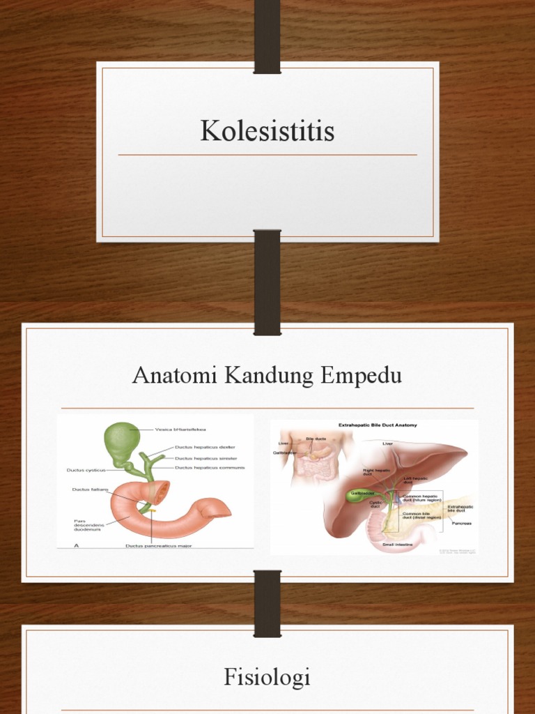 PPT Kolesistitis Bedah Umum AU | PDF