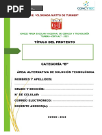 MODELO DE CARATULA Py EUREKA | PDF
