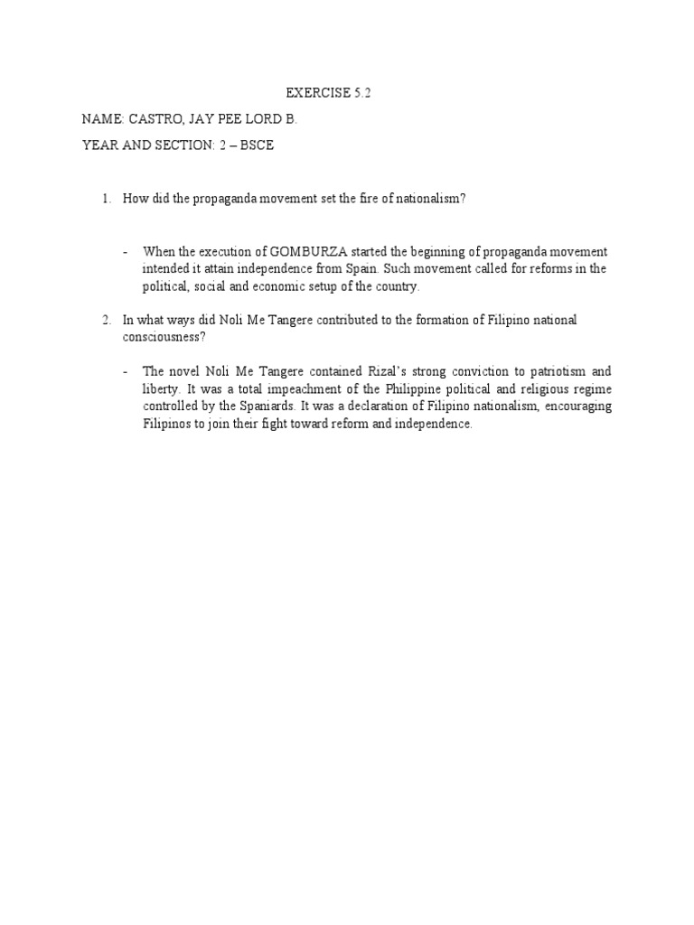 Exercise 5.2 | PDF | Religion & Spirituality