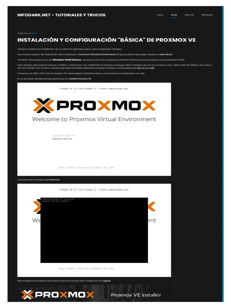 Screencapture Infodark Net Linux 61 Instalacion y Configuracion Basica ...