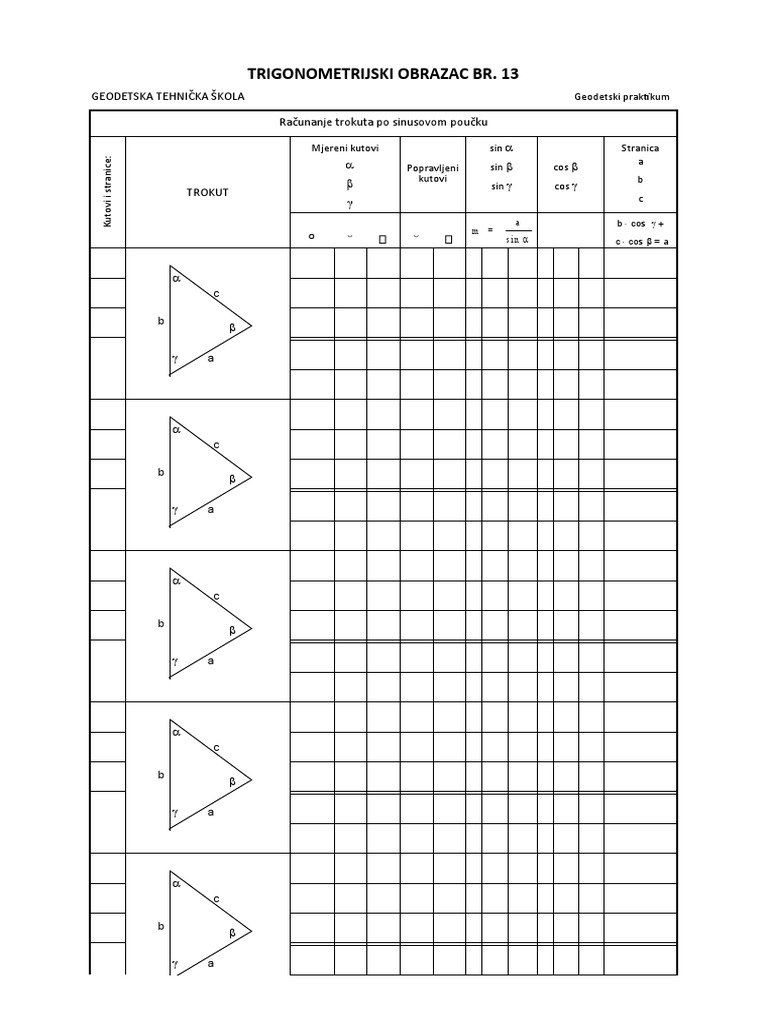 Obrazac Br. 13 | PDF