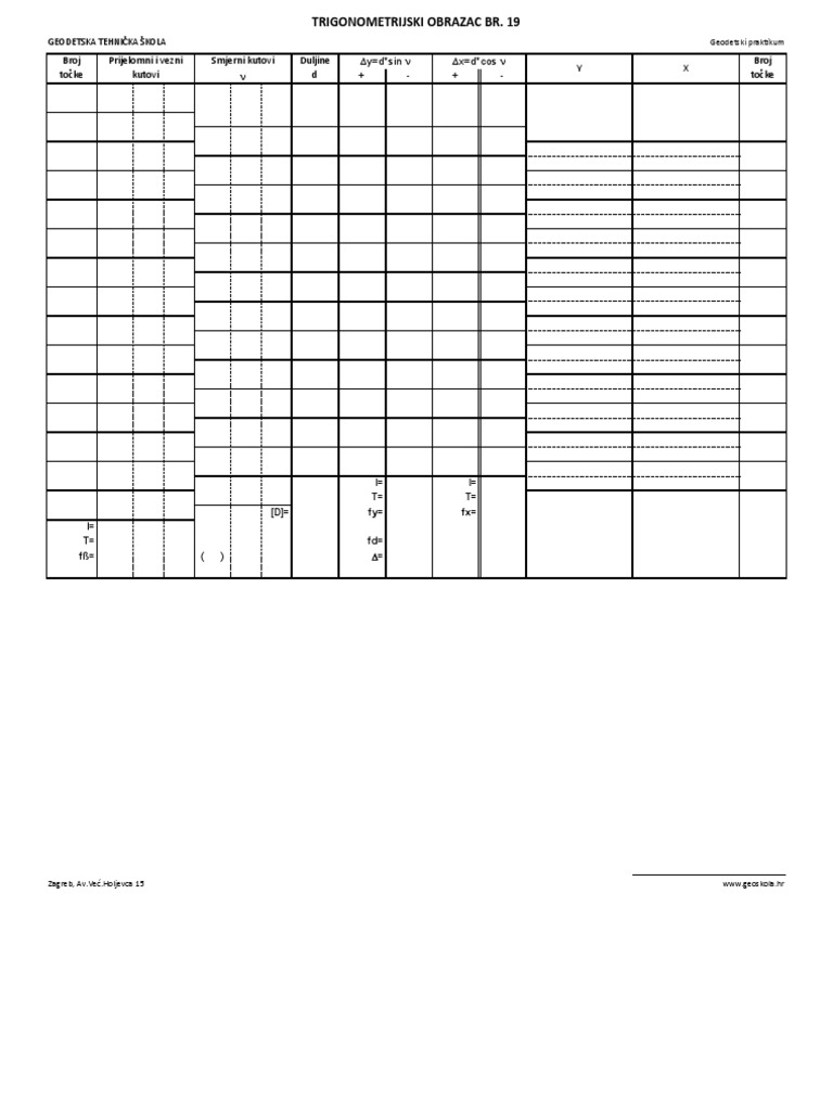 Obrazac Br. 19 | PDF