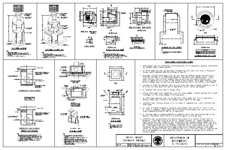 2019 Storm Water Standard Details 1 (PDF) | PDF