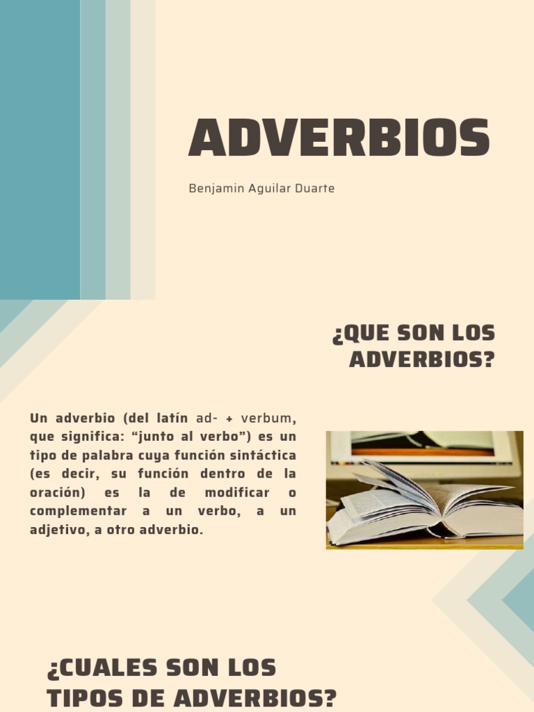 Adverbios | PDF