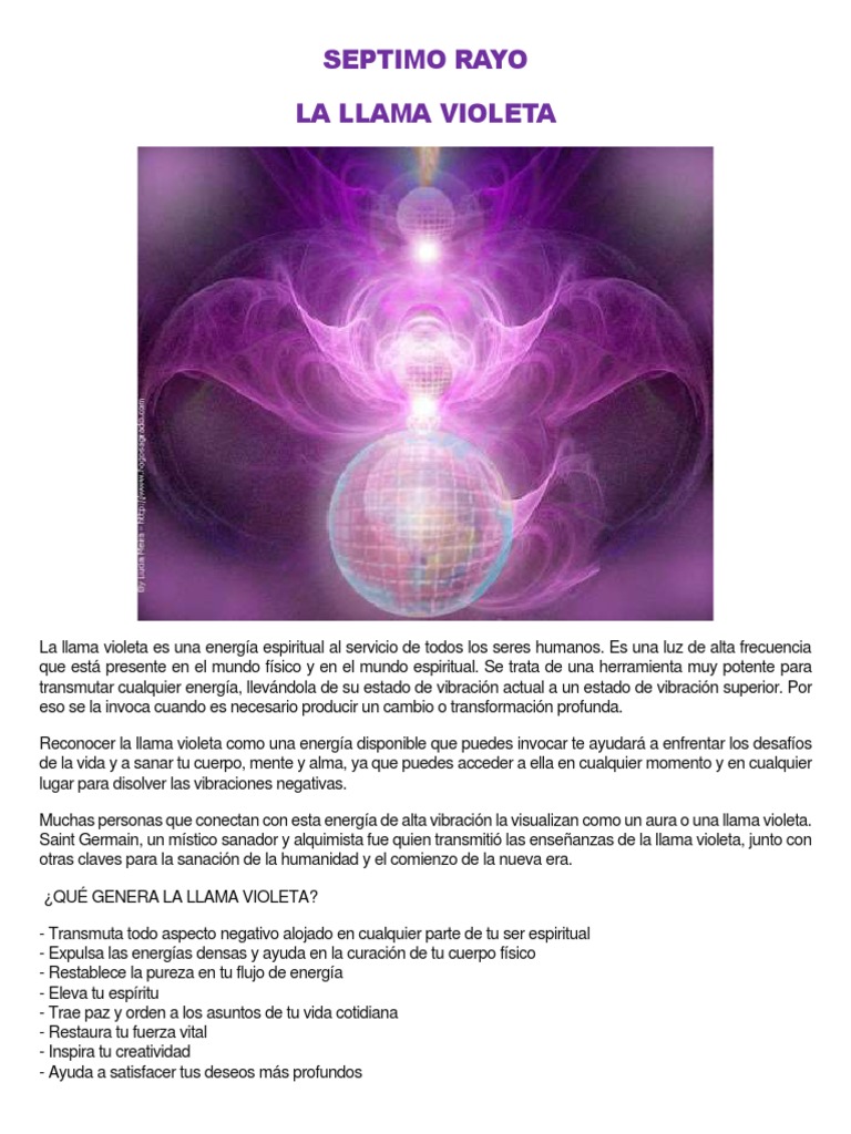 Septimo Rayo - La Llama Violeta | PDF
