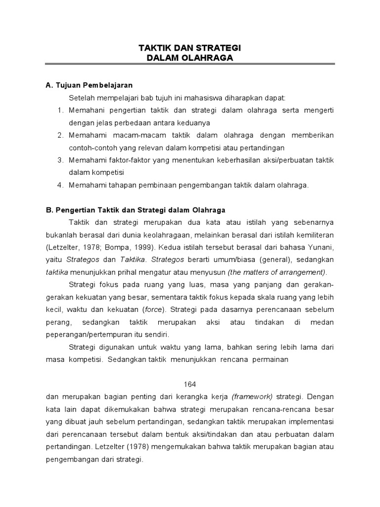 10.11. Taktik Dan Strategi | PDF