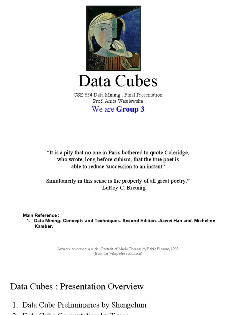 Data Cubes | PDF