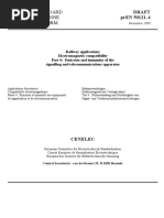 Overview of EN 50121 Railway EMC Standards | PDF | Electromagnetic ...