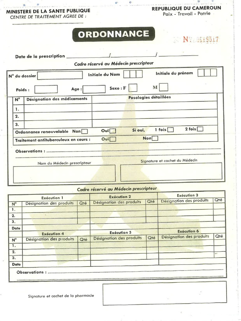 Ordonance | PDF