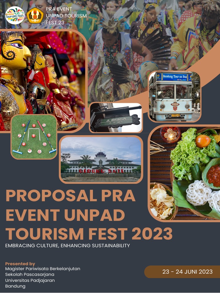 Proposal Unpad Tourism Fest 23 Fix | PDF | Ilmu Sosial