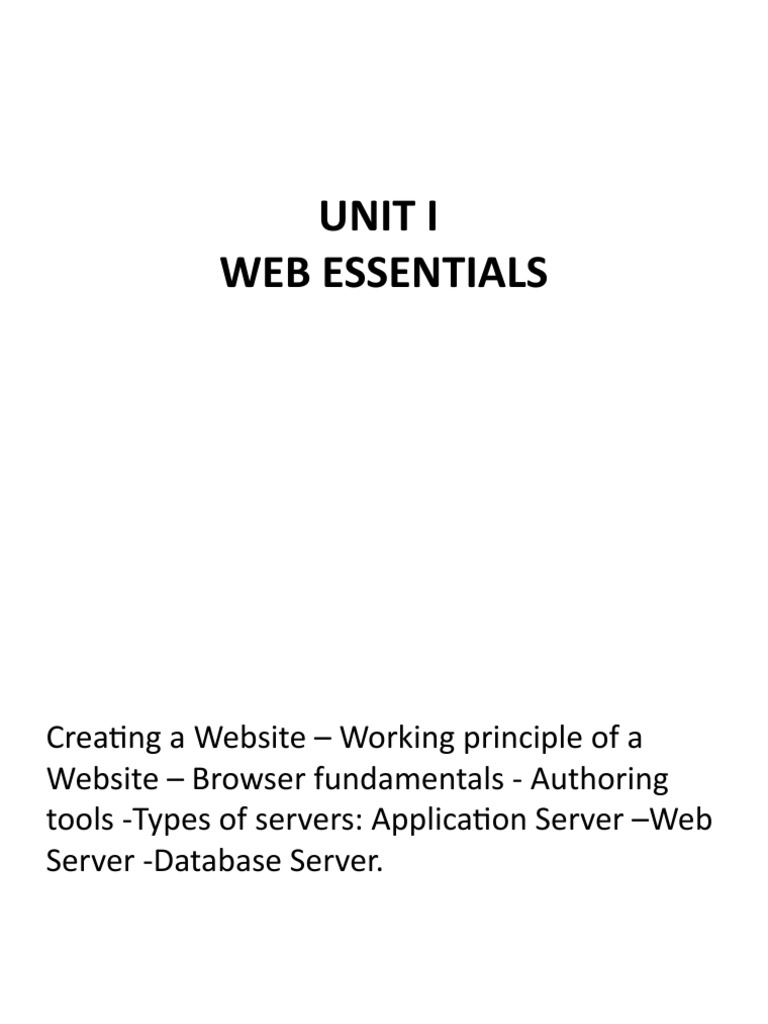 1creating A Website | PDF