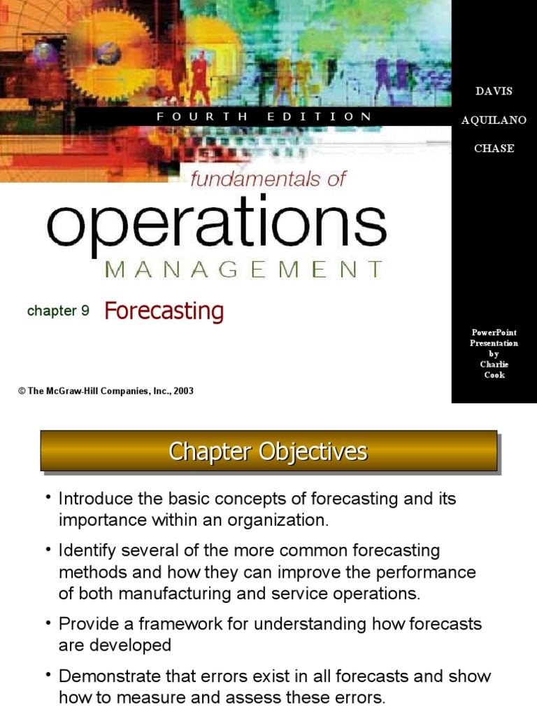 Chap09 Forcasting | PDF