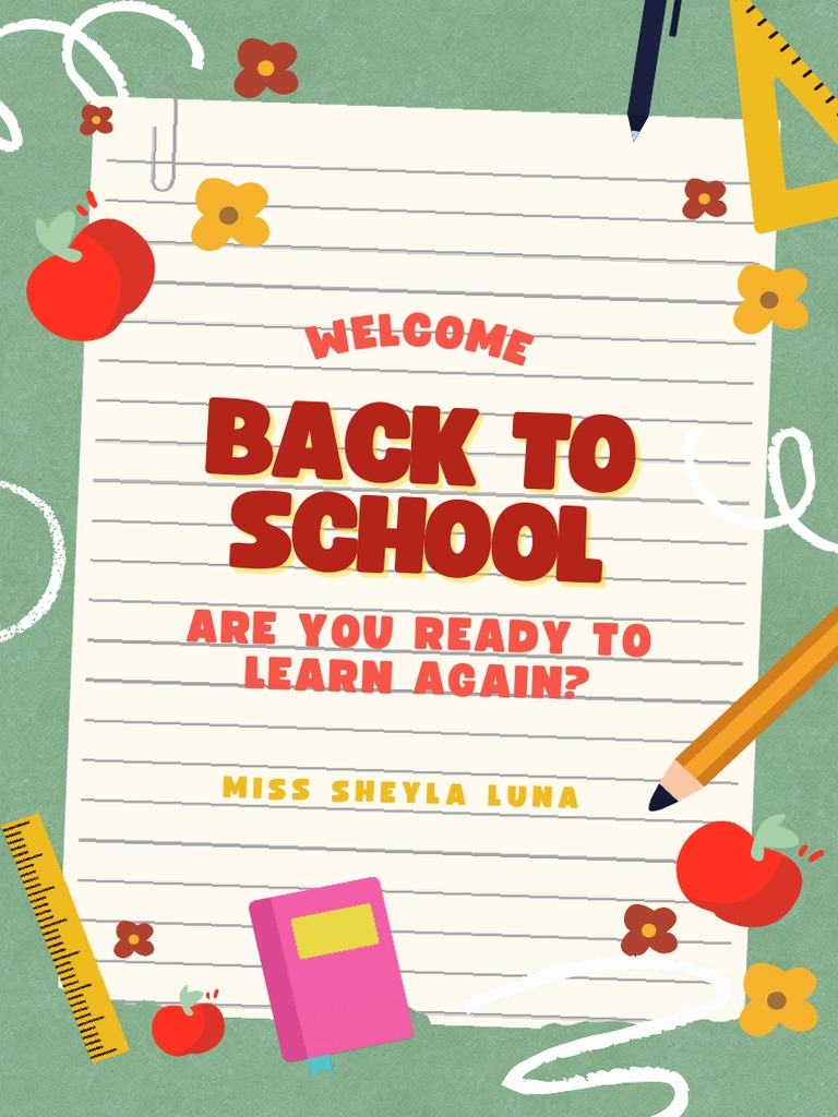 Back To School | PDF