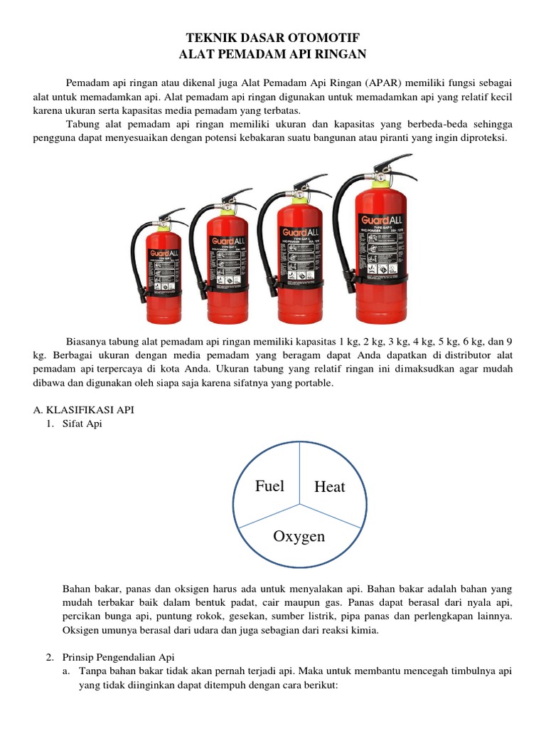 Materi 1 SMT Genap - APAR | PDF