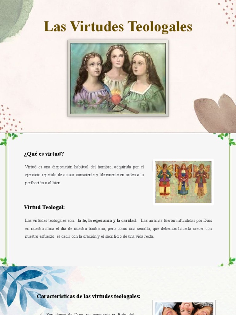 Virtudes Teologales | PDF