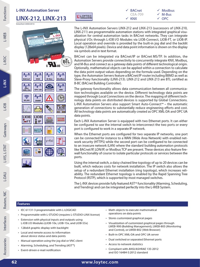 Datasheet-LINX 212 213 | PDF