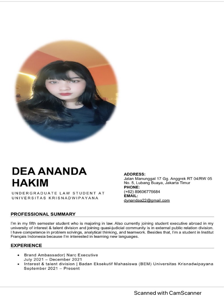 Magang Dea Ananda Hakim | PDF