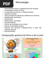 Siglas de Elementos e Minerais em Geologia | PDF | Minerais ...