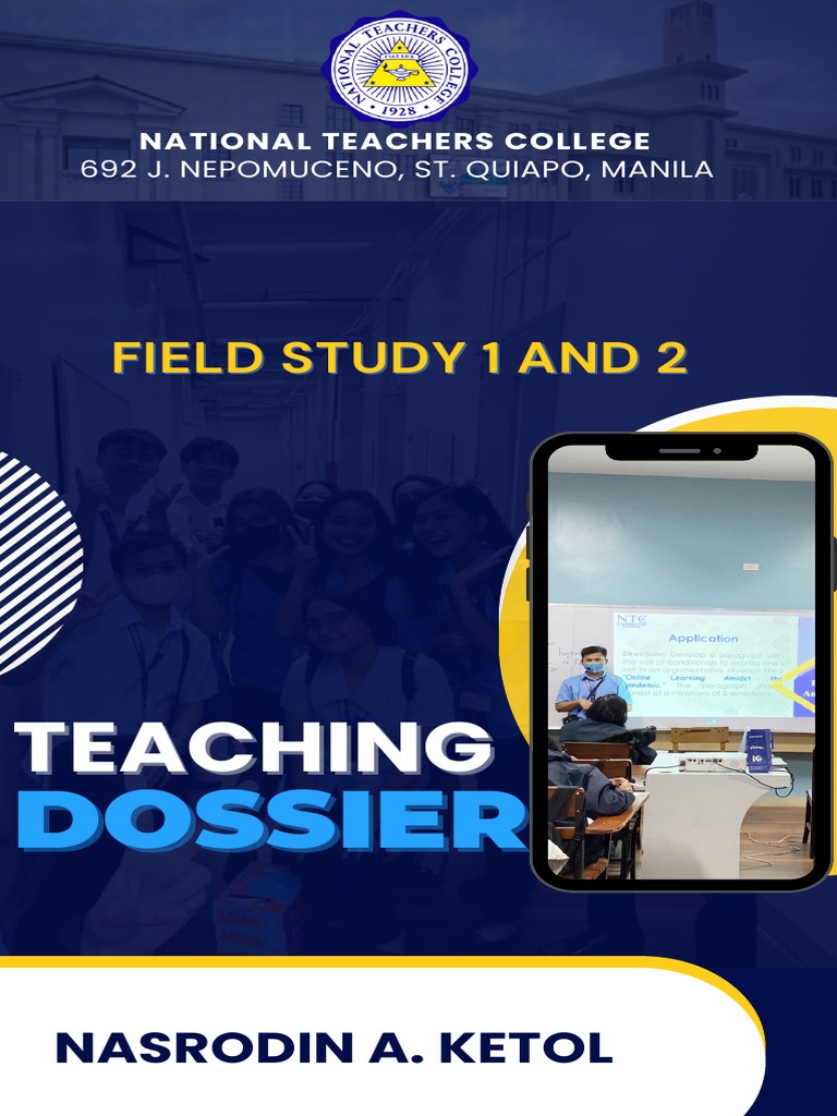 Teaching Dossier | PDF | Learning | Teachers