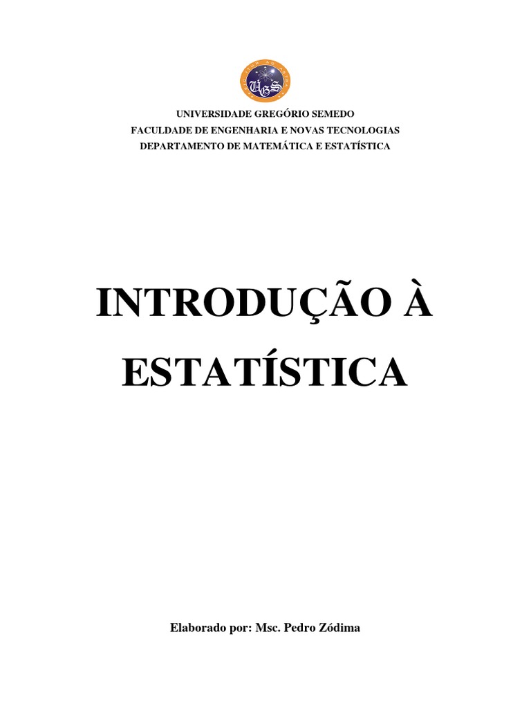 Introdução A Estatística 2019 | PDF | Amostragem (Estatística ...