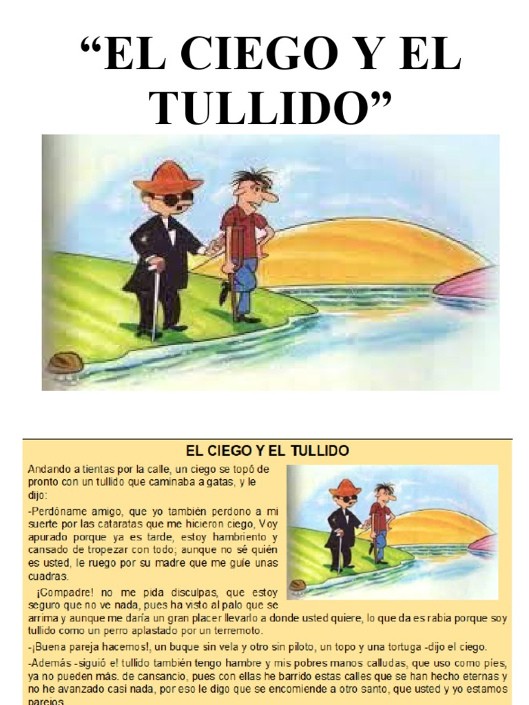 EL CIEGO Y EL TULLIDO | PDF