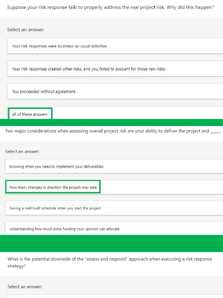 Project Management Foundations - Risk | PDF
