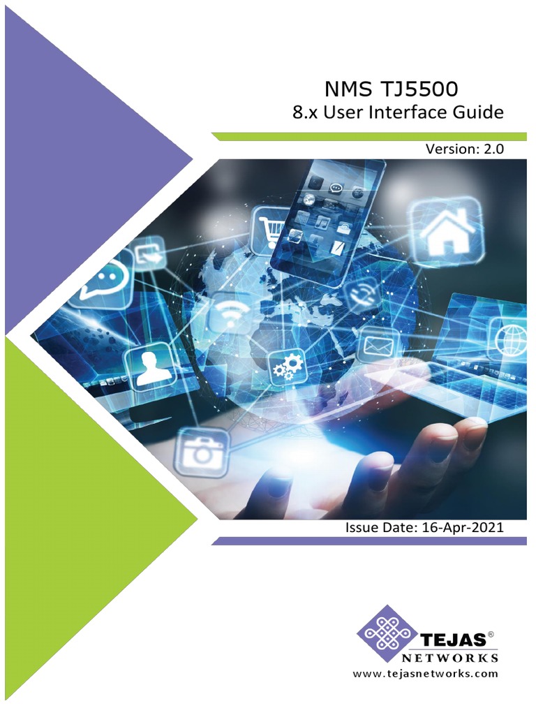 NMS TJ5500 8.x UI Guide | PDF | Computer Network | Network Topology